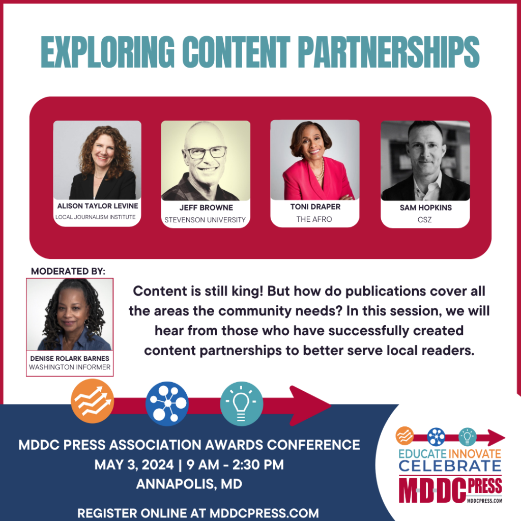 MDDC Awards and Conference – MDDC Press Association